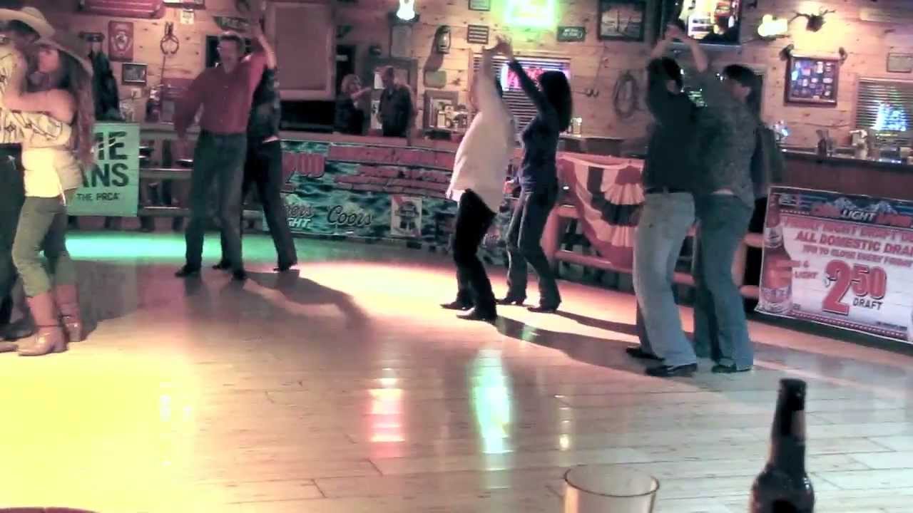 Pattern Dancing at Bushwhackers - YouTube