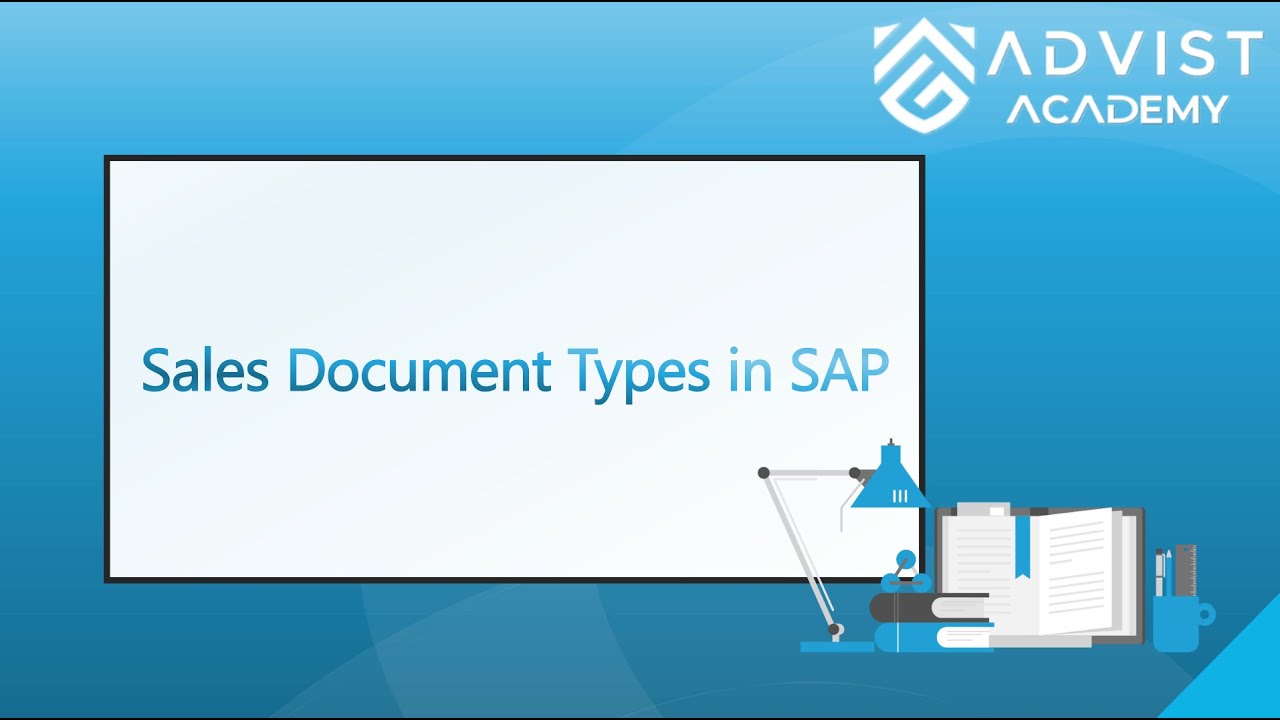 SAP | What are sales document types in SAP? - YouTube