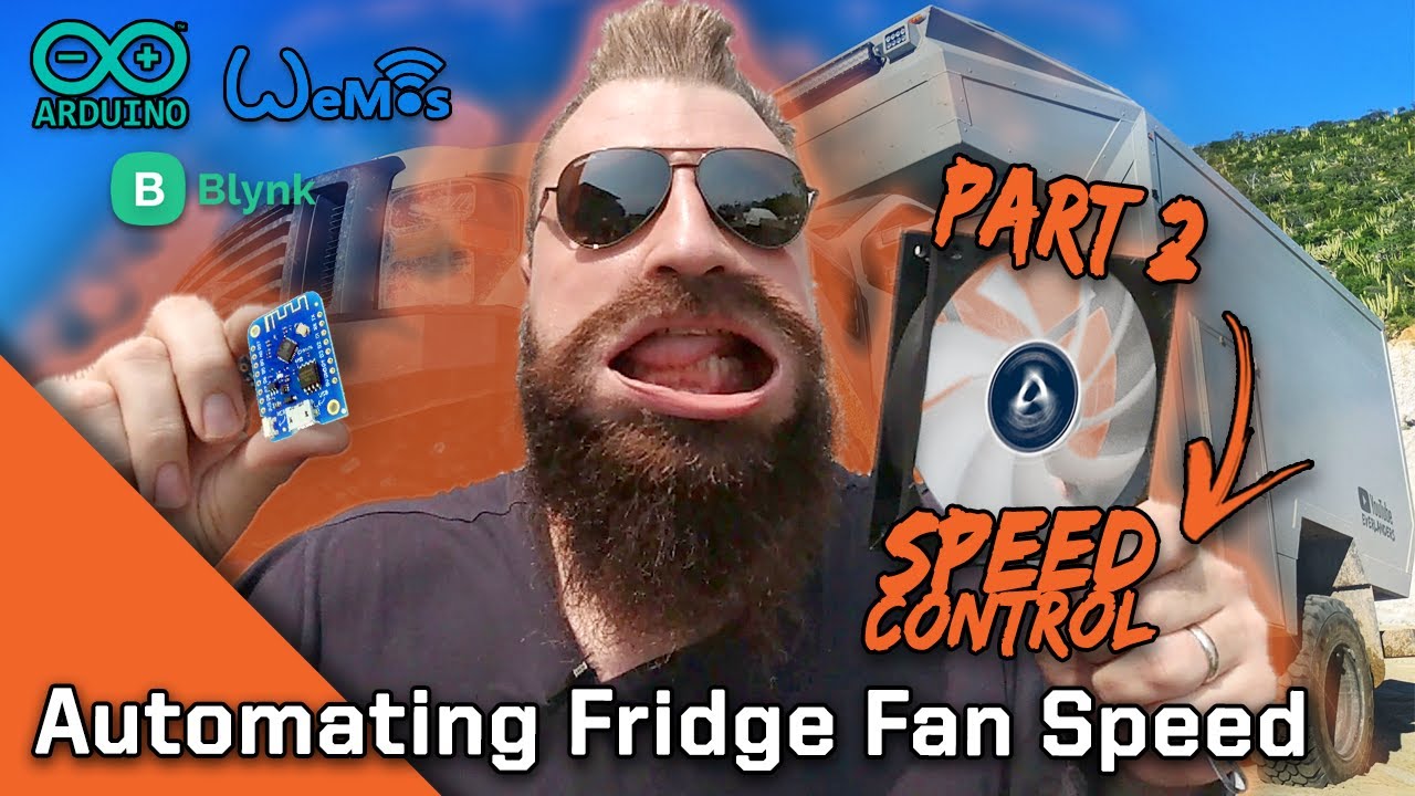 Automating Fridge Fans - Temperature Control, DHT11, Arduino, Fritzing ...