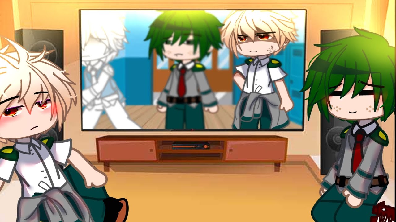 Deku & Bakugo React To "💢👤-You don't want to fight anymore? [] BKDK ...