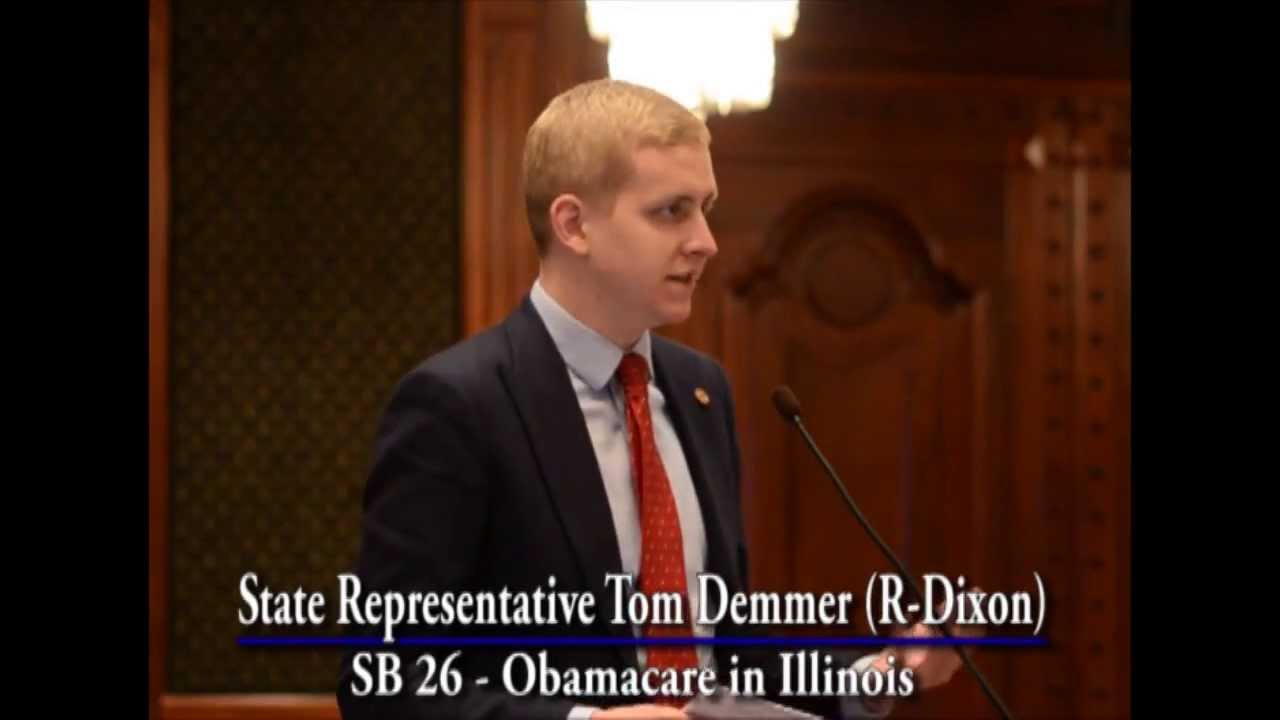 Rep. Tom Demmer: House Dems Pass Obamacare in Illinois - YouTube