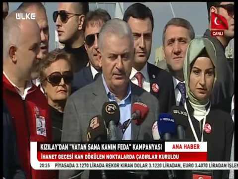 KIZILAY' IN KAN BAĞIŞI KAMPANYASI