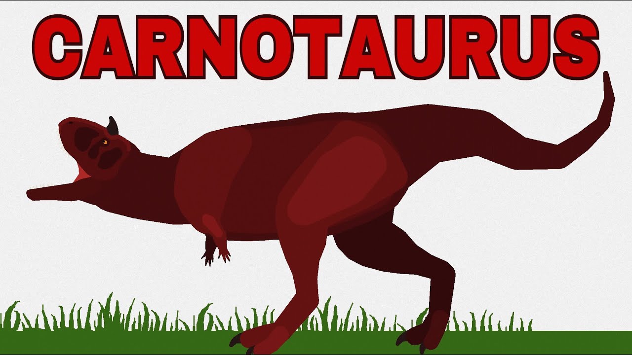 Carnotaurus Stk (StickNodes) - YouTube