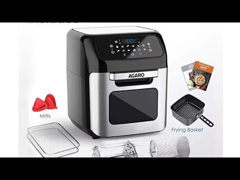Agaro Regency Digital Air fryer oven unboxing - YouTube