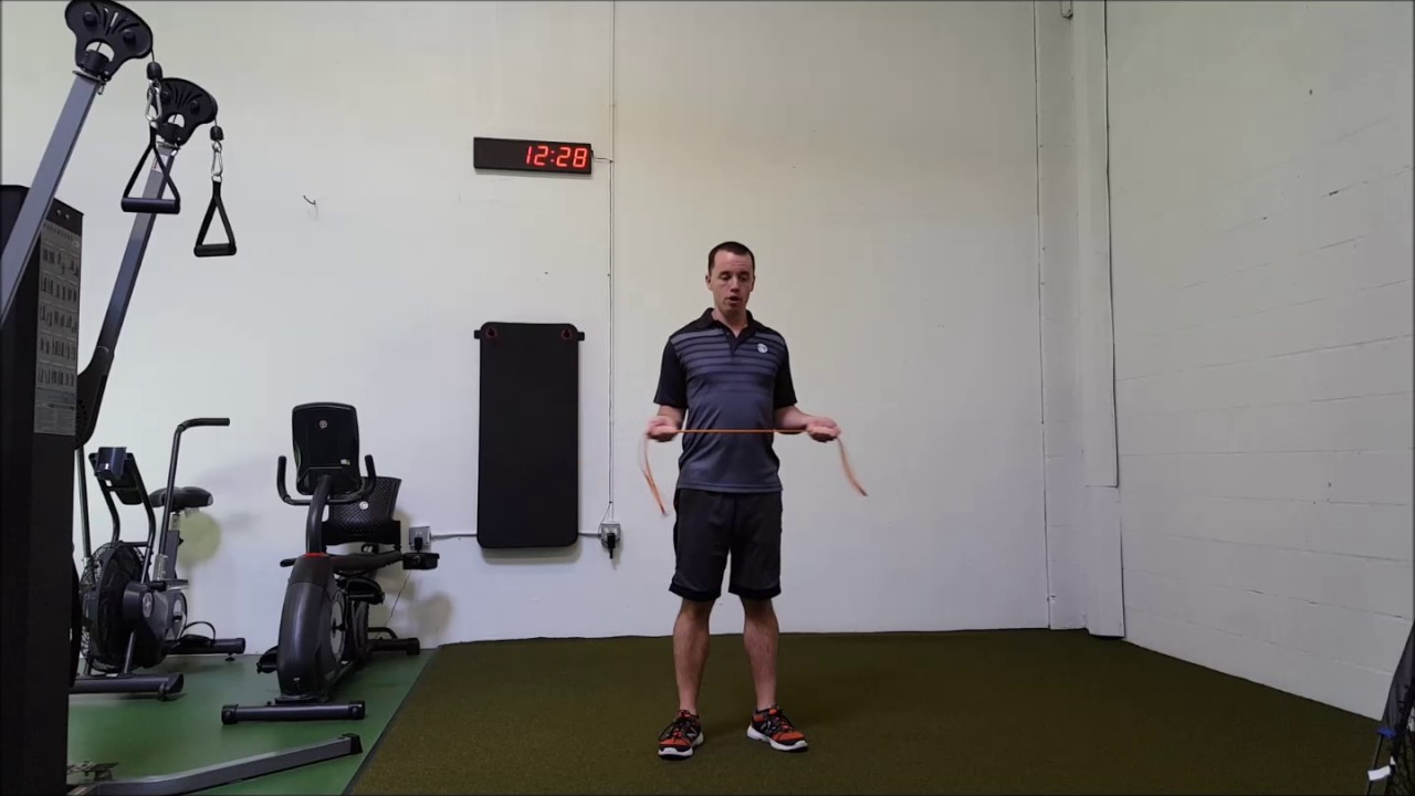 Band External Rotations - YouTube