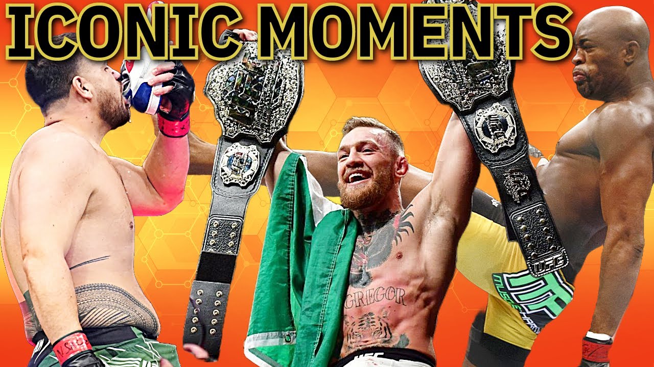 Most Legendary & Iconic UFC Moments of all Time | Part 1 - YouTube