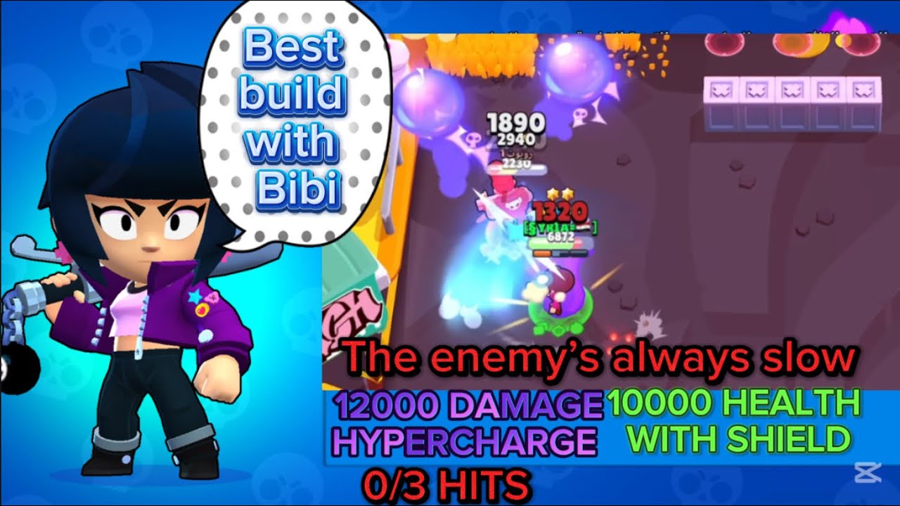 SHOWCASING THE BEST BUILD WITH BIBI OR HOW TO PLAY WITH BIBI IN BRAWL ...