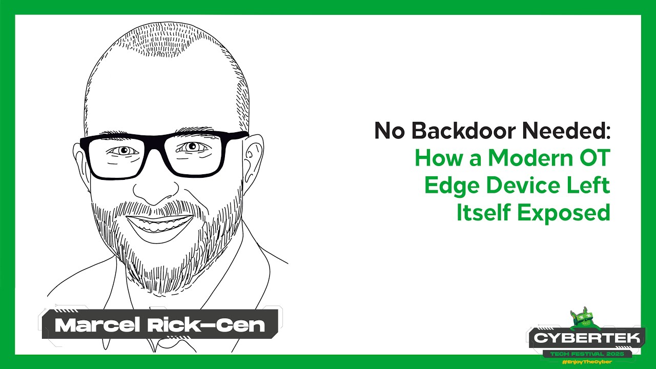 Nie potrzeba żadnych tylnych drzwi: jak nowoczesne urządzenie [...] | Marcel Rick-Cen [CTTF 2025 ...