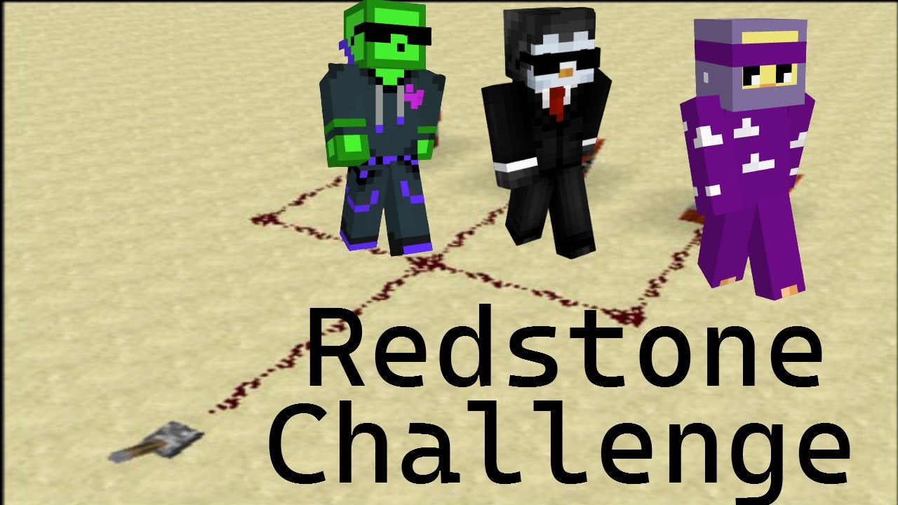 Redstone Challenge ft WidWad, Bajbro30, & Cheetoe - YouTube