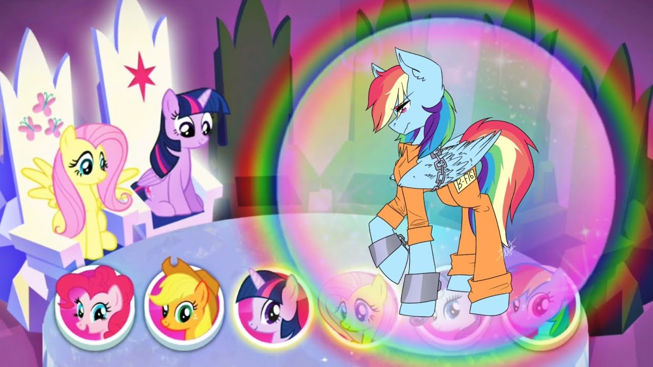🌈 My Little Pony Harmony Quest 🦄 Explore Equestria Play Mini Games Restore Harmony - Rainbow ...