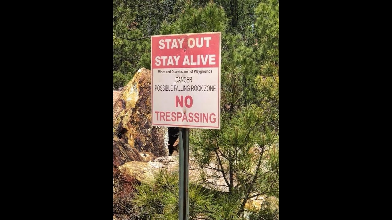 LOOK OUT FOR FALLING ROCKS! Mining Graves Mountain Ga. #lisasescapades ...