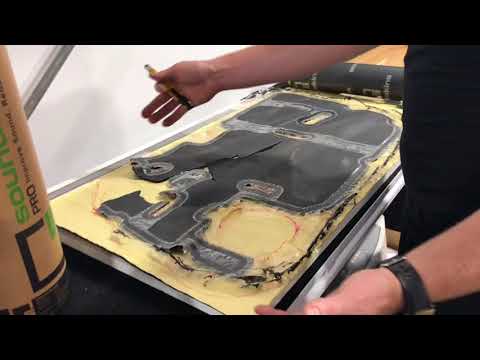 Best Way To Apply Sound Deadening to Doors - Create Templates - YouTube