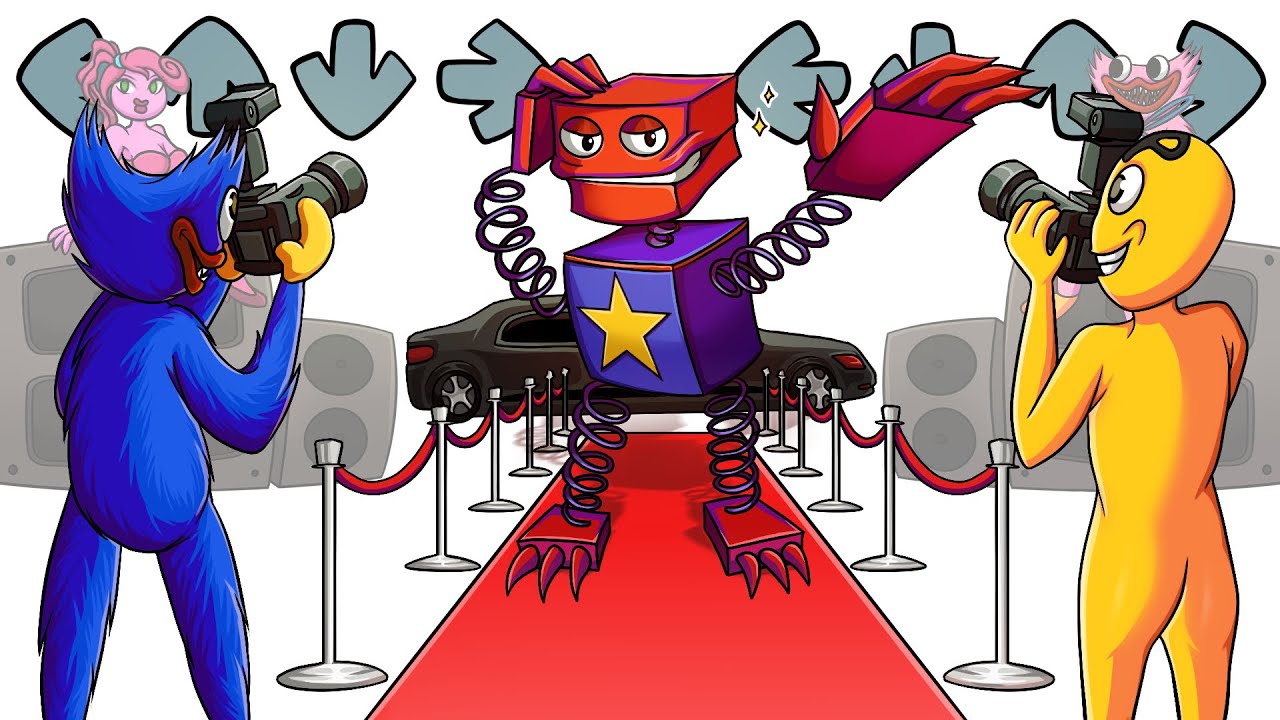 FASHION SHOW WITH BOXY BOO: Huggy Wuggy and Player vs Boxy Boo | Poppy ...