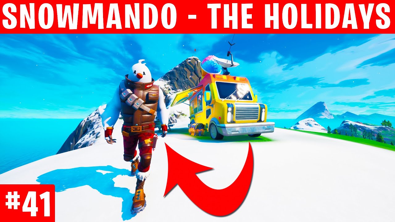 Snowmando - The Holidays - Fortnite Character #41 - YouTube