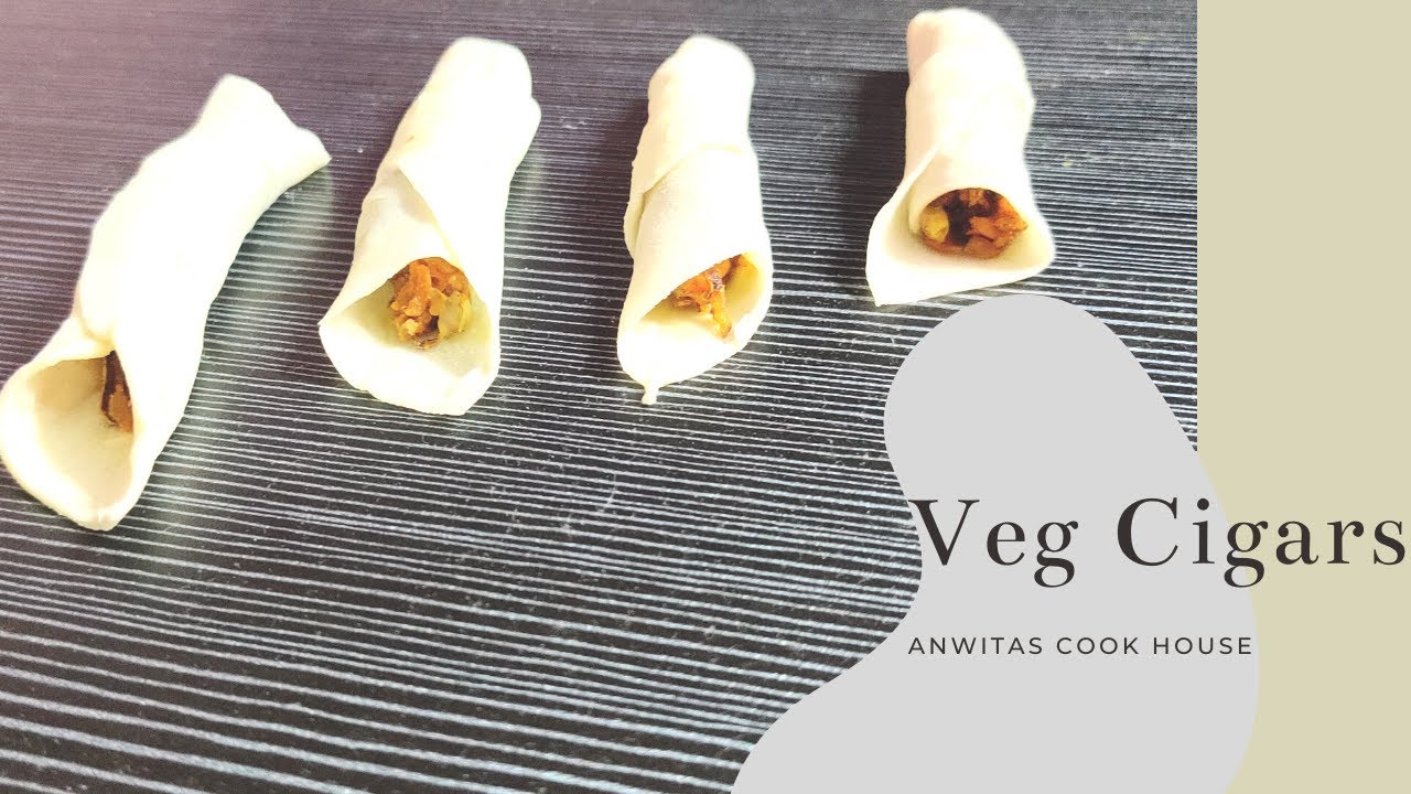 Crispy Veg Cigars at Home|Bakery Style Snacks| Easy Snacks for evenings ...