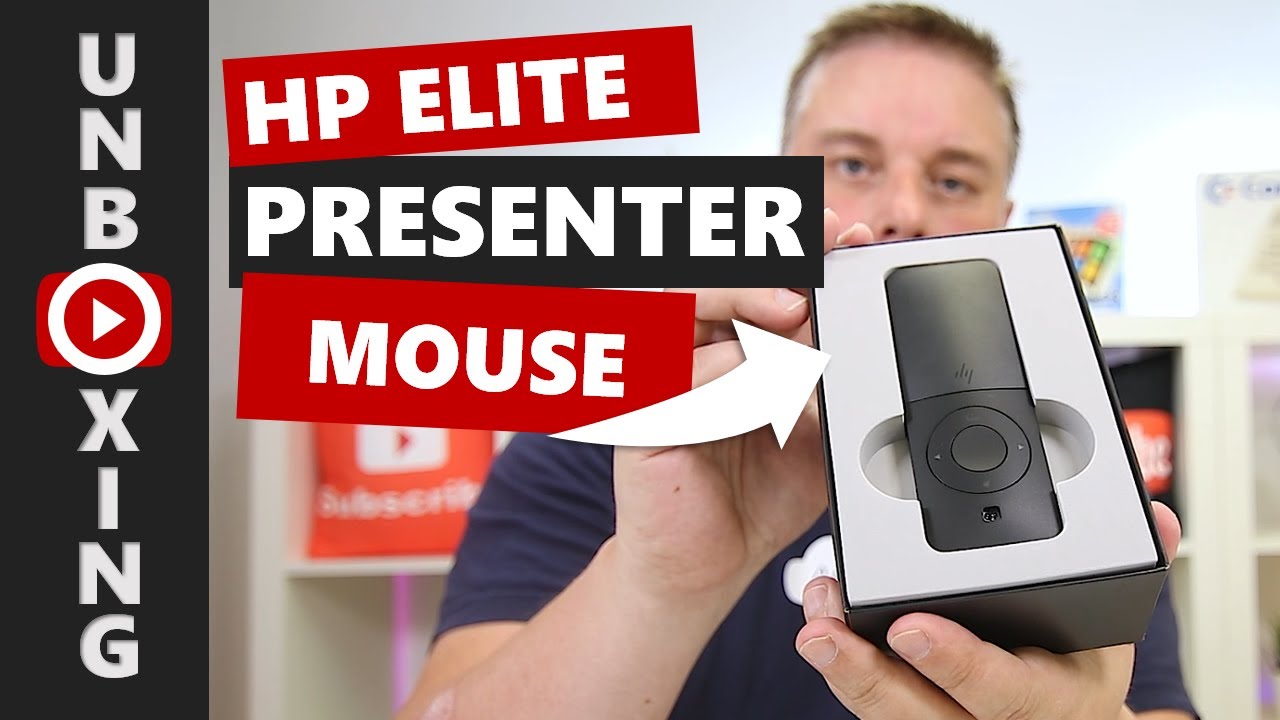 Unboxing og test - HP Elite Presenter Mouse - YouTube