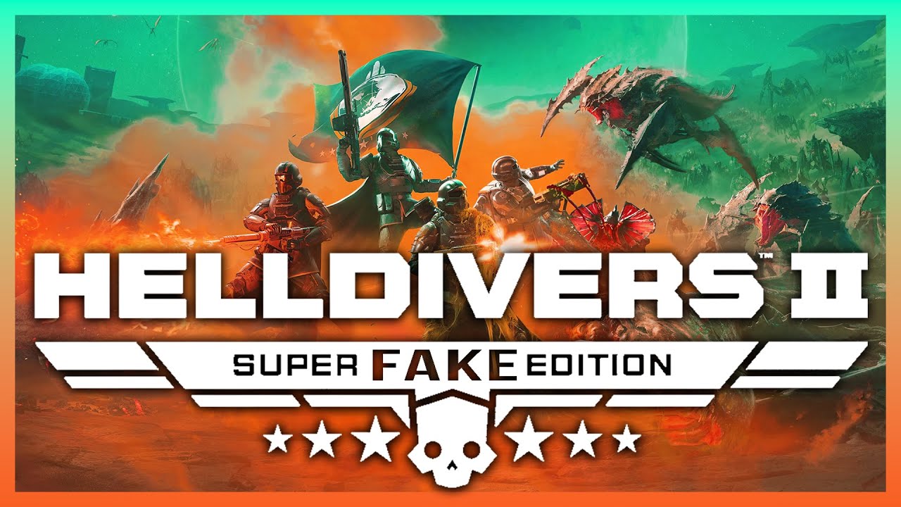 Helldivers 2: FAKE EDITION! - Scam Listing Appear On Steam! - YouTube