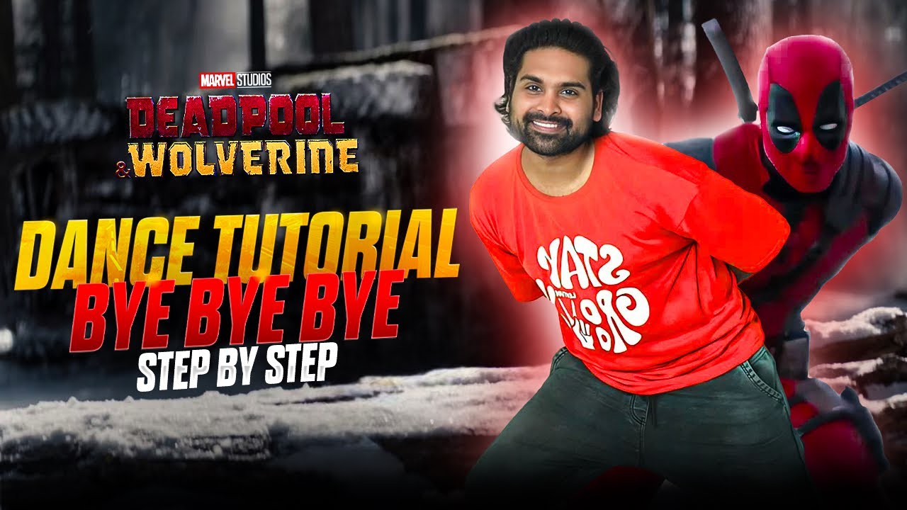 Bye Bye Bye Dance Choreography Easy | NSYNC Bye Bye Bye Deadpool And Wolverine | Dance Tutorial ...