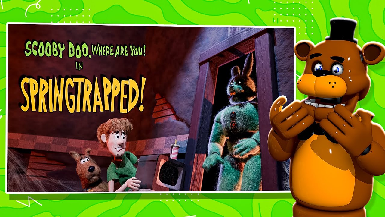 FNAF x SCOOBY DOO?! REACT with Freddy Fazbear - YouTube