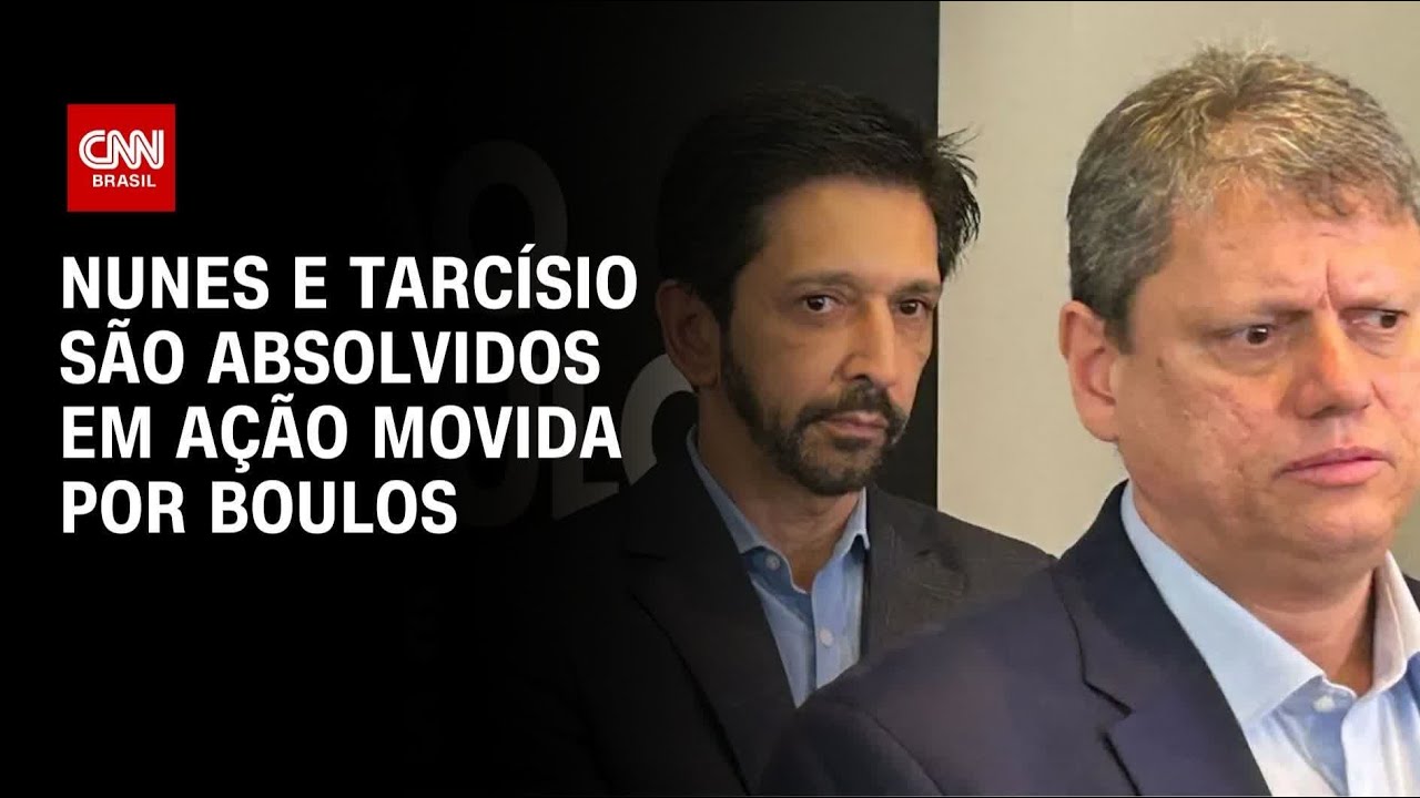 Abuso de poder: TRE-SP absolve Ricardo Nunes e Tarcísio de Freitas | CNN PRIME TIME - YouTube