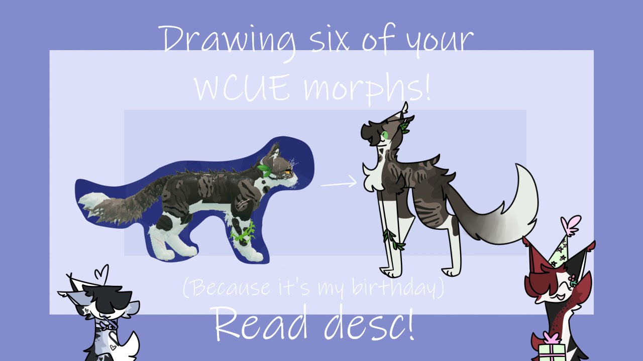 Drawing your WCUE OCs because it's my cake day - (Open, read desc ...