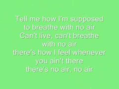 No Air - Jordin Sparks Ft. Chris Brown - With Lyrics - YouTube