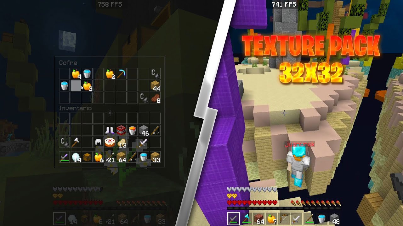 🔥EL MEJOR TEXTURE PACK 32X BEDWARS (FPS FULL BOOST)🚀 - YouTube