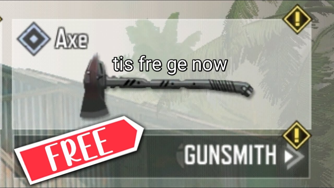 How to get a free axe and baseball bat in CODM Season 11 for free. NOT ...