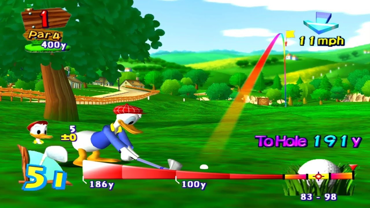 Disney Golf - PlayStation 2 Gameplay 1080p 60fps (PCSX2) - YouTube