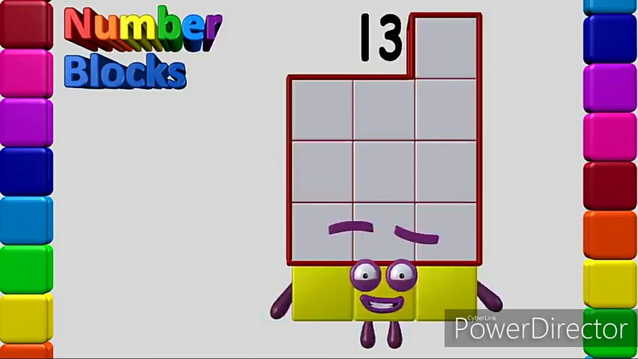 Numberblocks 1-20 but with the song - YouTube