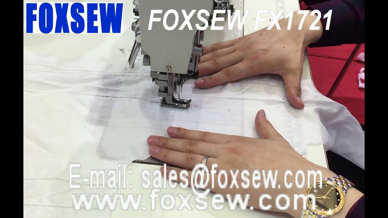 Picoting Hemstitch Sewing Machine - YouTube