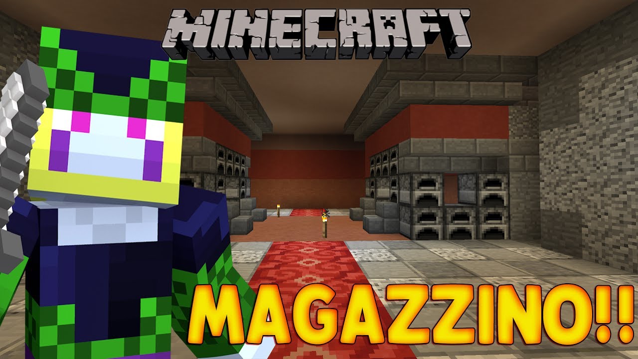 Minecraft ITA ep 810 - Il Design del Magazzino - YouTube