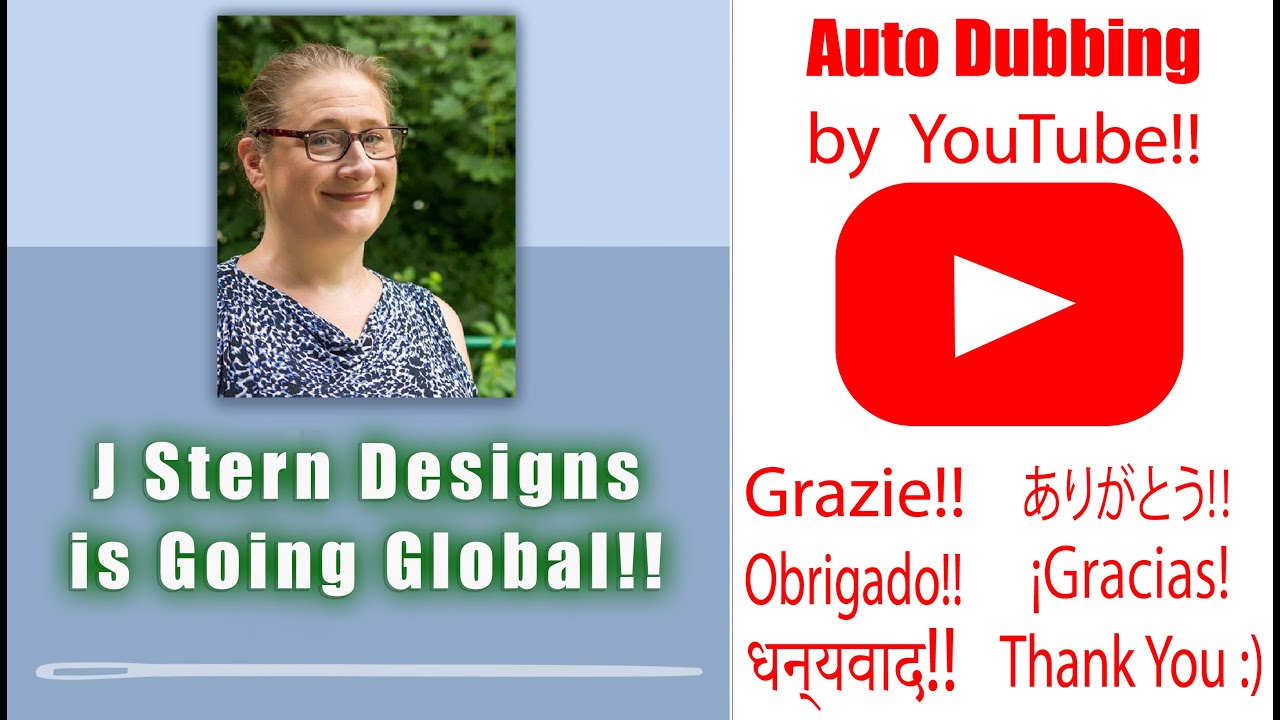 J Stern Designs is Going Global with YouTube's New Auto Dub Feature ...