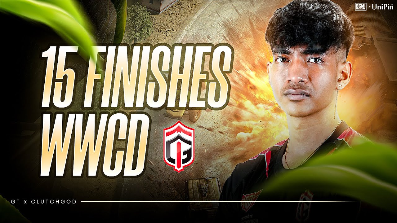 15 FINISH WWCD AGGRO GAMEPLAY IN TOURNEY | BGMI - YouTube