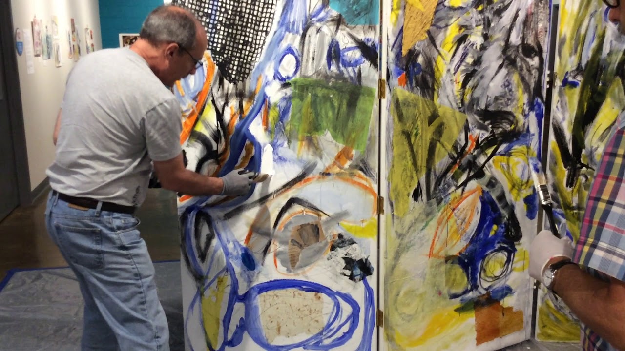 Live Collaborative Painting with Improv Keyboard! - YouTube