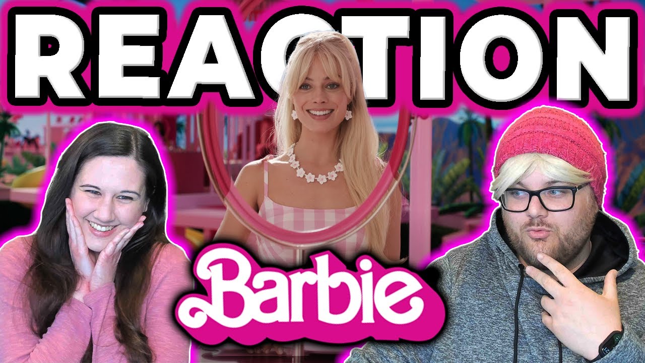 BARBIE Teaser Trailer REACTION!! - YouTube
