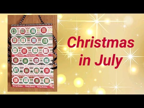 Christmas In July DIY Advent Calendar 2019 - YouTube