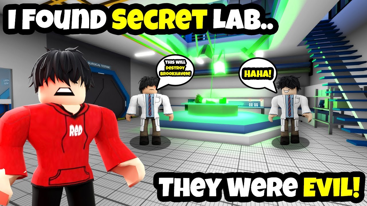 I Found SECRET LAB.. Owner Was EVIL! (Brookhaven RP) - YouTube
