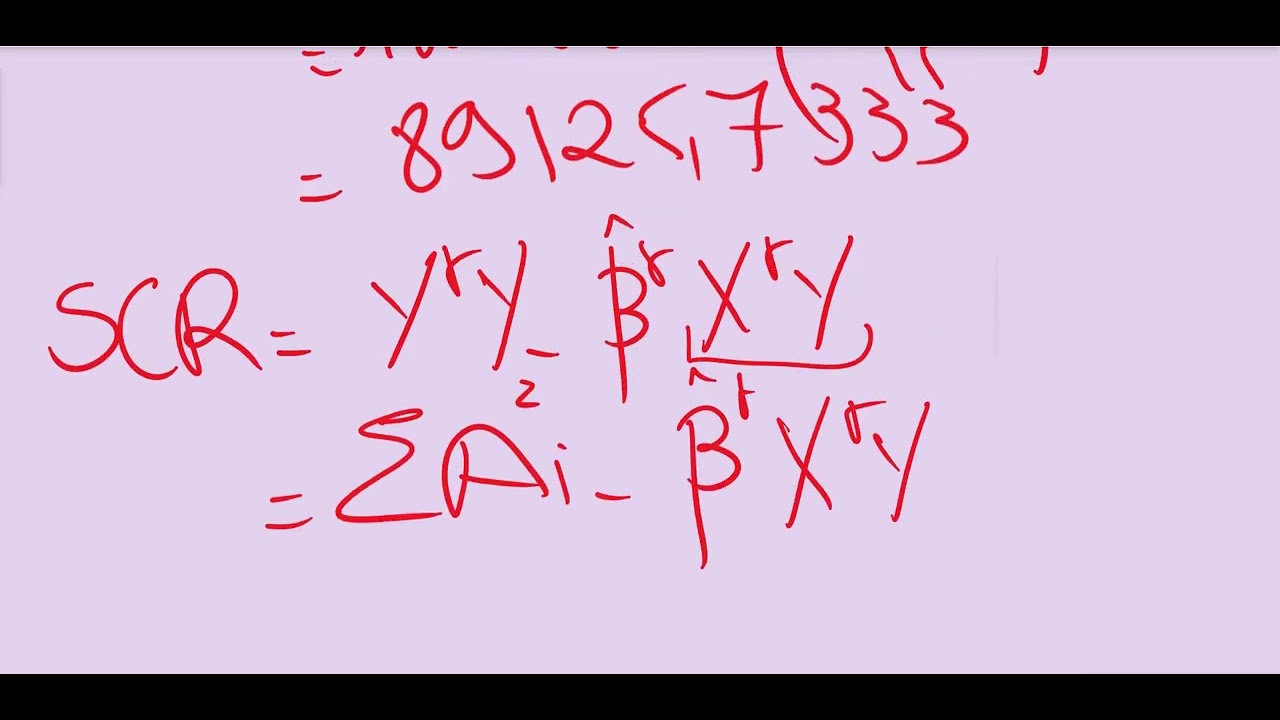 Régression linéaire simple multiple exercice comparaison - YouTube