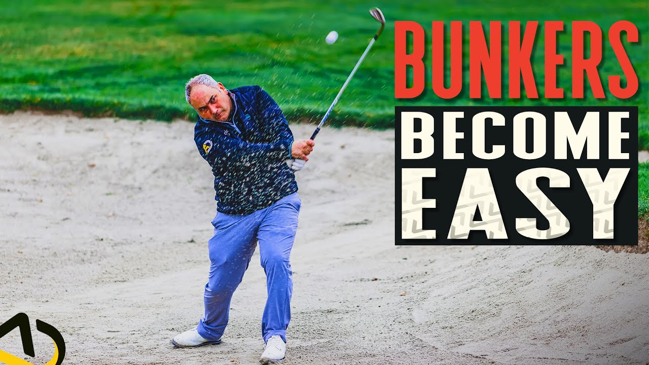 How To Get Out Of Deep Bunkers EVERY TIME In Golf - YouTube