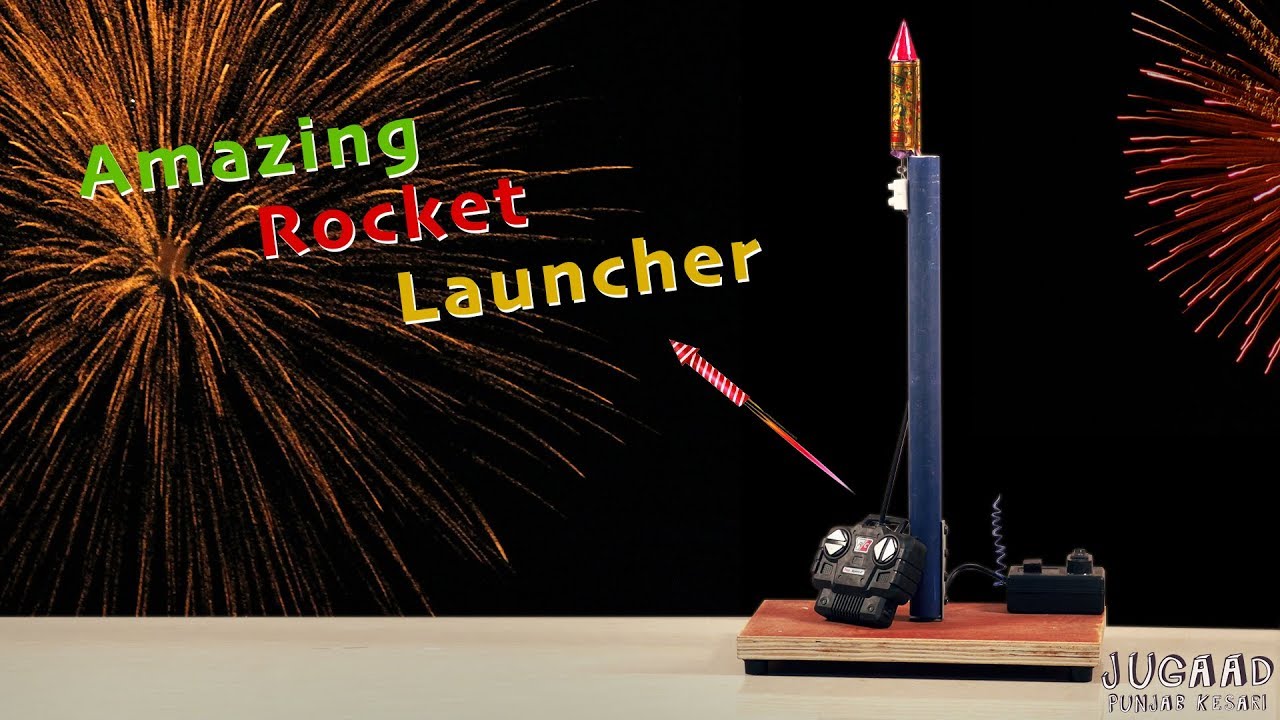 This Diwali Fire Rocket with this Amazing Rocket Launcher - YouTube