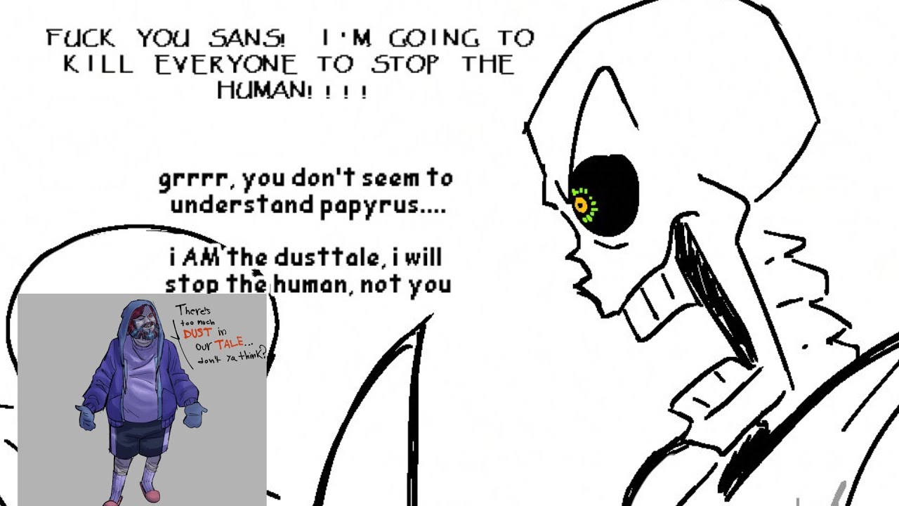 I….Am Dusttale…| Undertale Comic Dub - YouTube