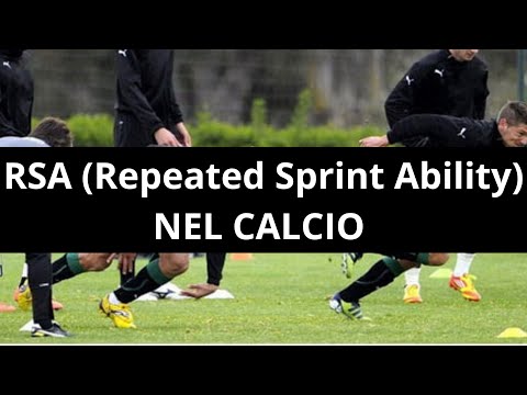 RSA (repeated sprint ability) nel calcio: quale utilità? - YouTube