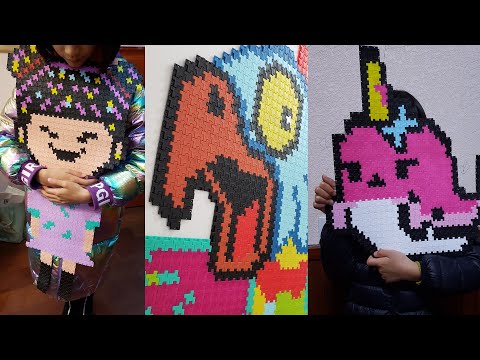 VOHOHO ClickiPuzzle-Pixel Jigsaw Puzzle for Adults,Teens & Kids-Easy Assembly, Tight Connection