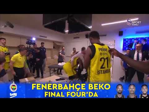 Fenerbahçe Beko'da final-four'u KUTLAMA ZAMANI!