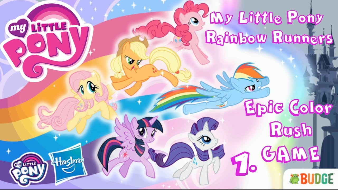 My Little Pony Rainbow Runners - Epic Color Rush Game - Walkthrough ...