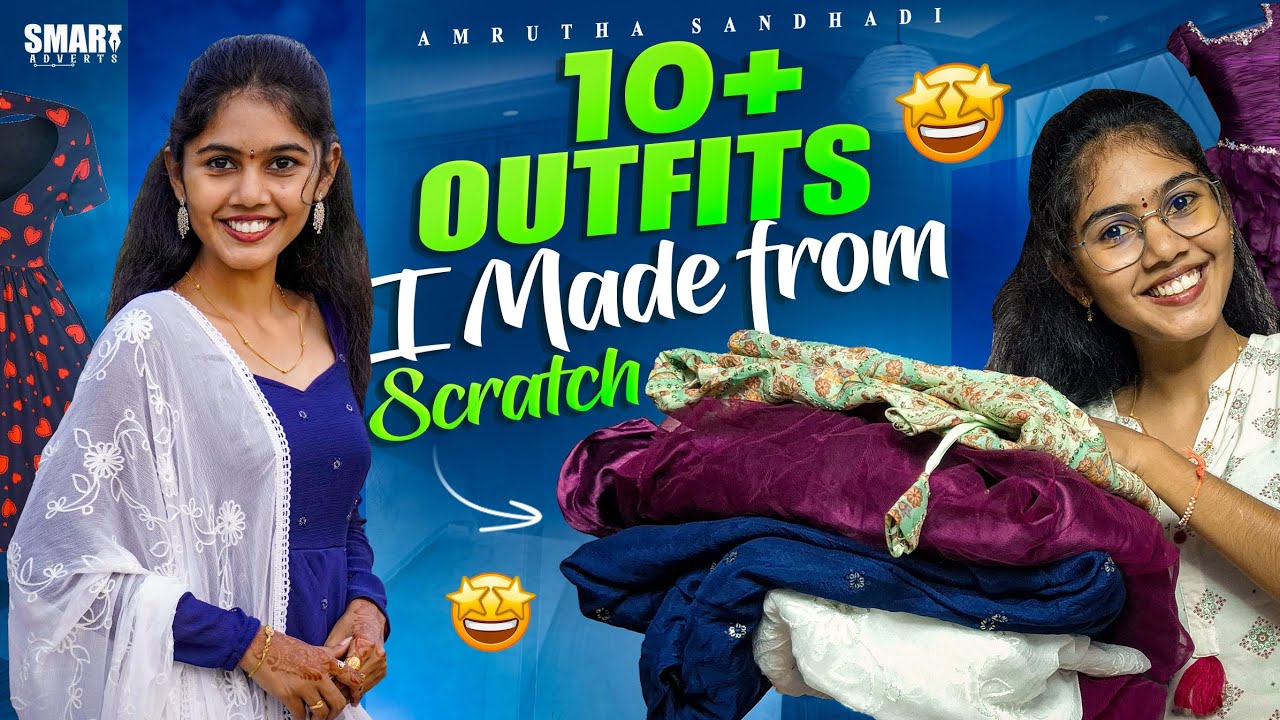 10+ 👗 Outfits I Designed & Made From Scratch Over 2 Years ️ | EP- 15 ...