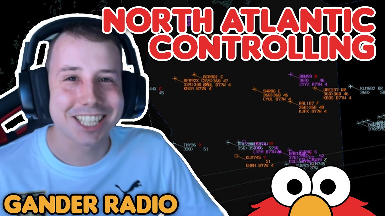 GANDER RADIO MIT NEUEM CLIENT: VATSYS | NORTH ATLANTIC CONTROLLING ON #VATSIM - YouTube