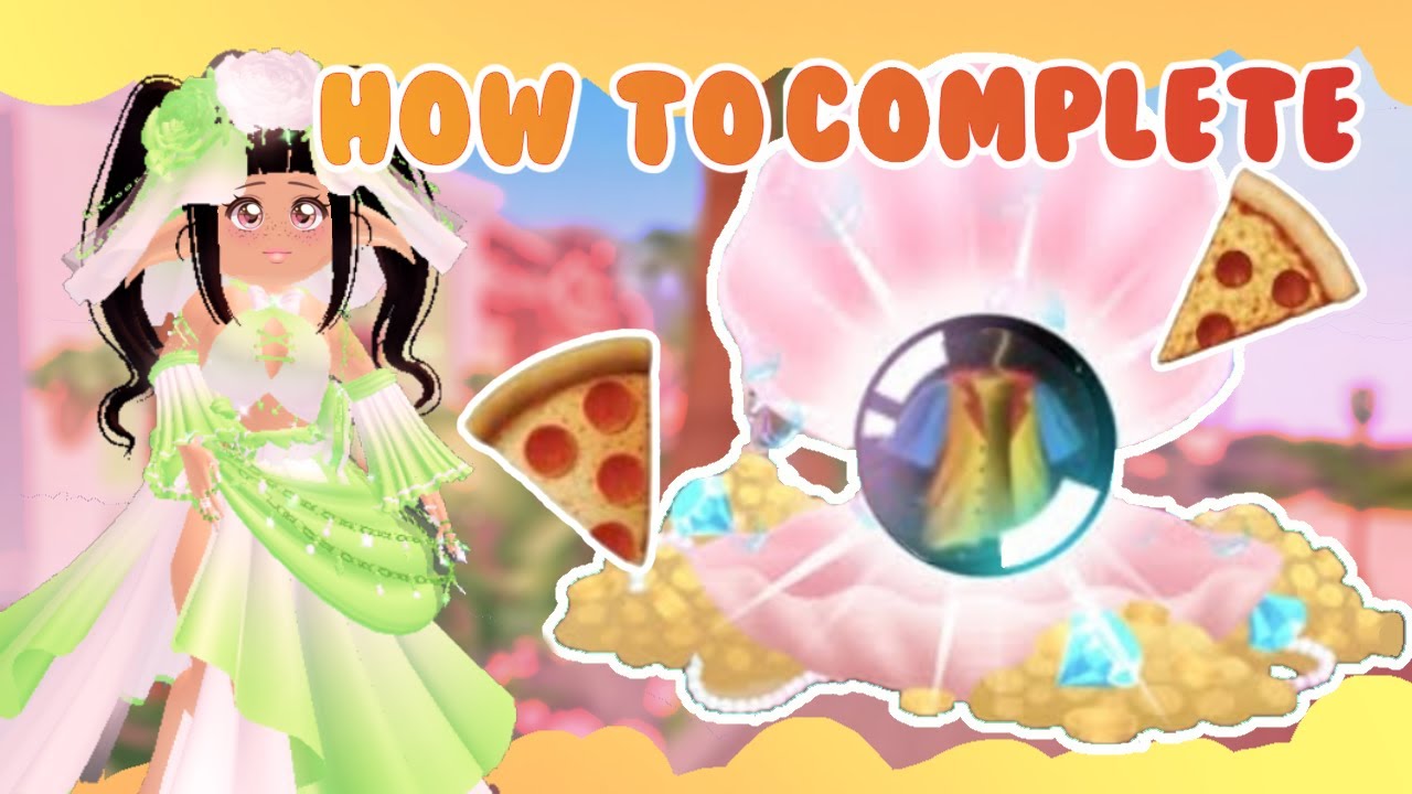 Pizza Quest Guide ||How to get the oversized summer shirt || Royale ...