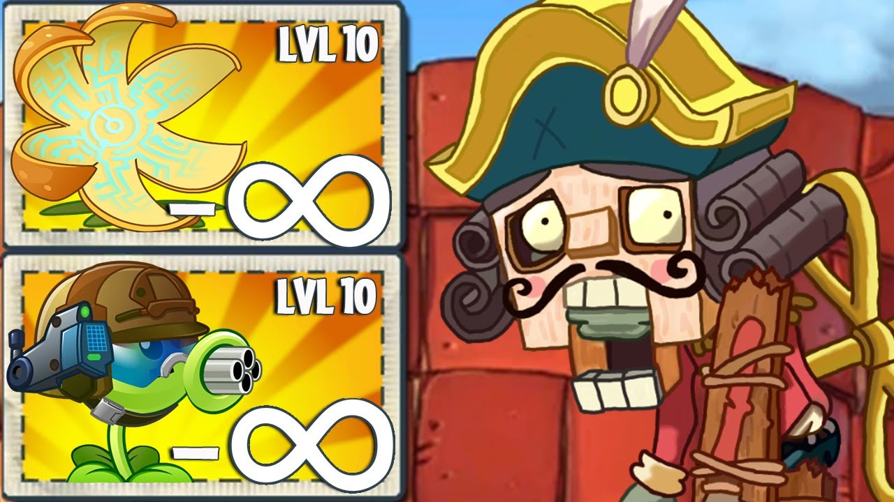 PvZ 2 Challenge - All Plants x5 POWER UP Infinite Vs 100 Nutcracker ...